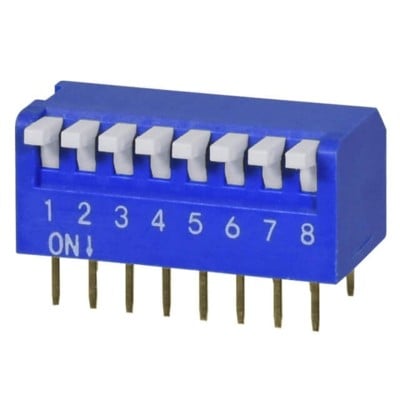 CUI DS02-254-2L-02BE DIP Switch
