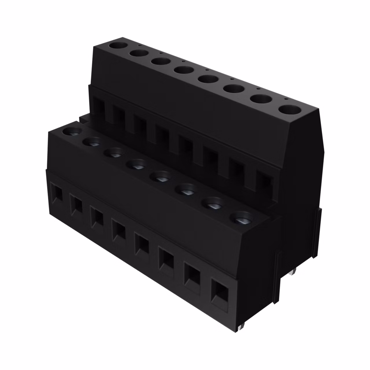 5.00mm Pitch Beau Eurostyle Medium Profile, Two Level Terminal Block, Modular, 16 Circuits for sale