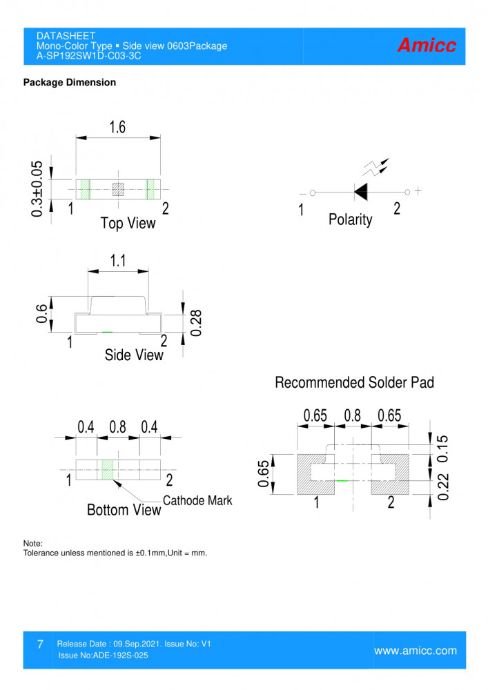 A-SP192SW1D-C03-3C approval sheet page 7