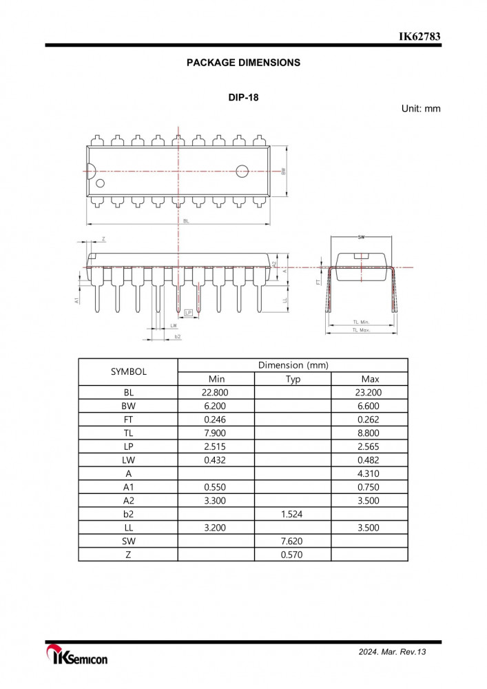IK62783N datasheet page 7