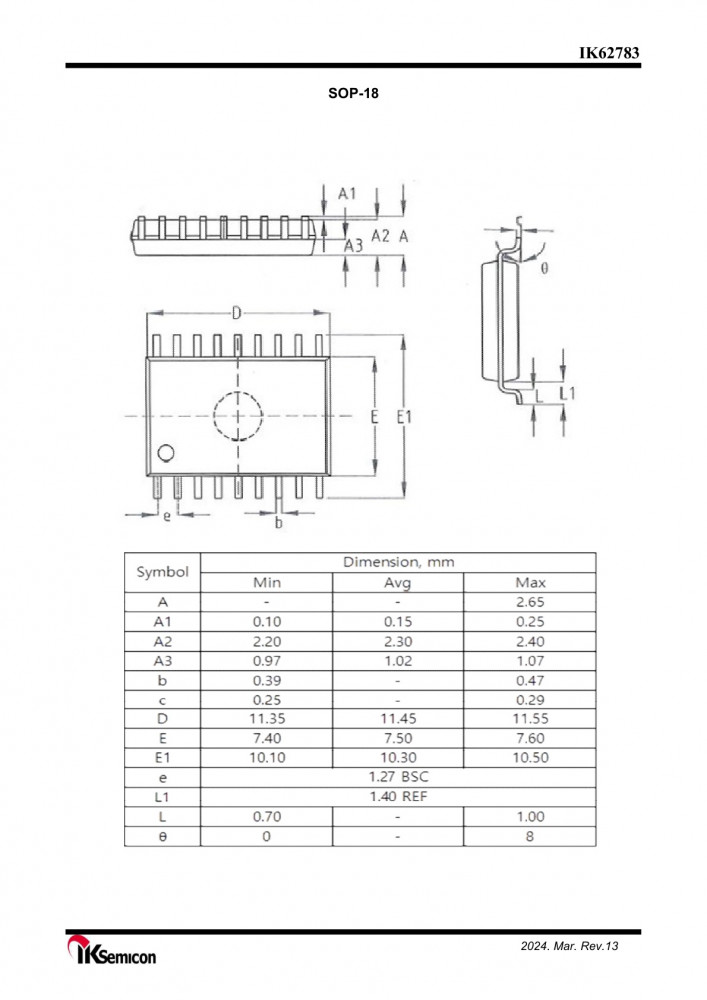 IK62783N datasheet page 8
