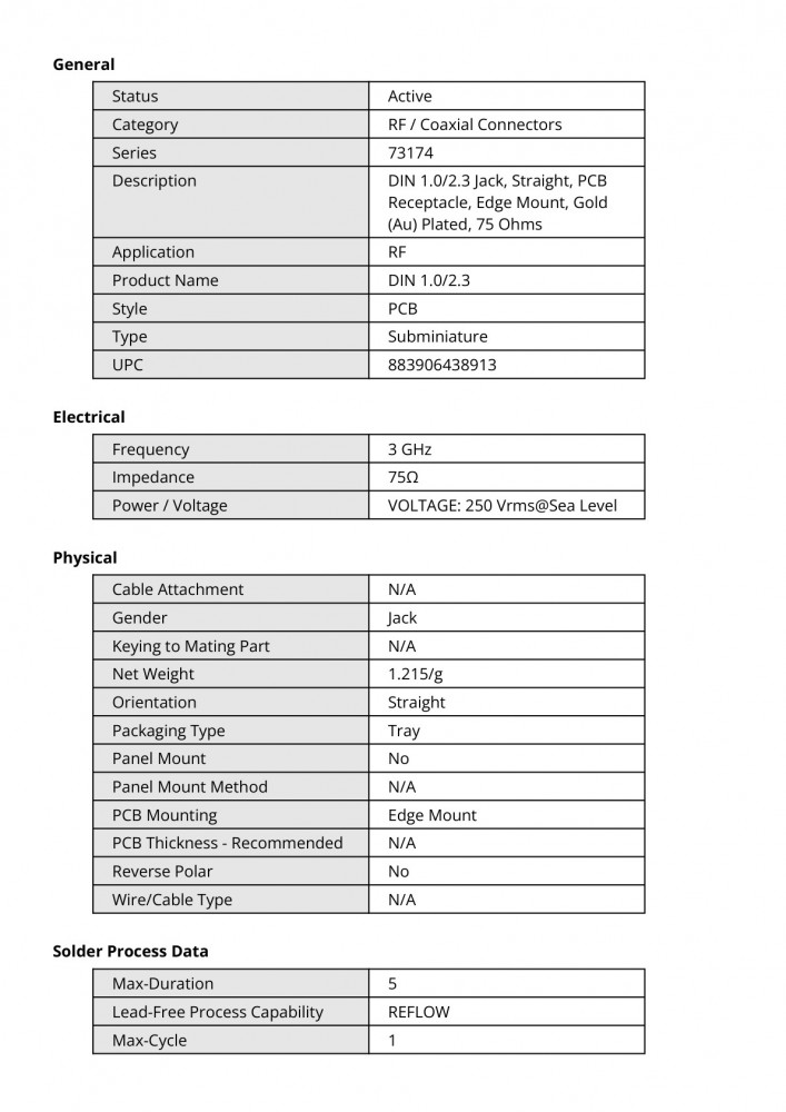 MOLEX 731740790 product document page 2