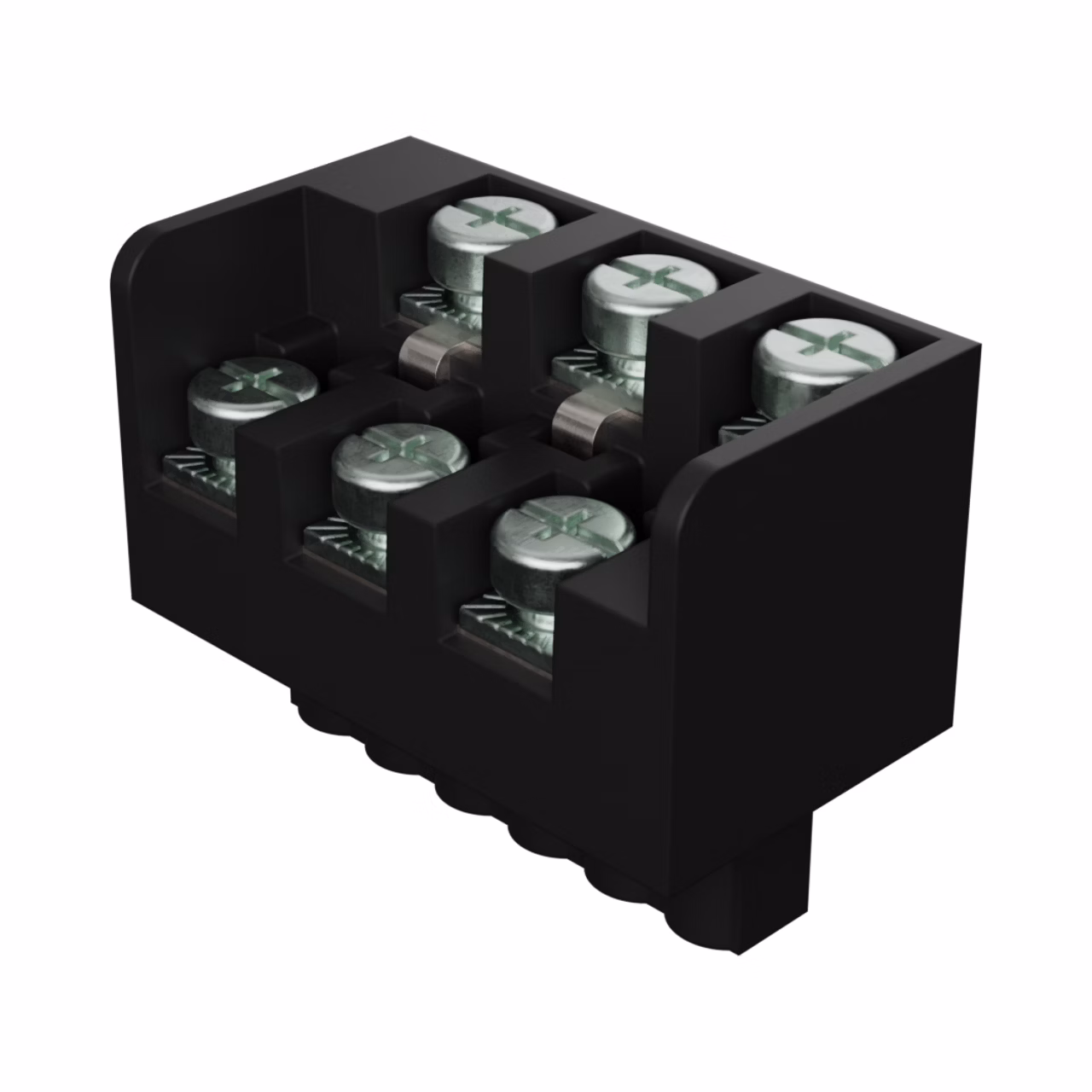 5.08mm Pitch Beau EuroMate Pluggable Terminal Block, Dual Level, 90° Wire Entry, 6 Circuits for sale