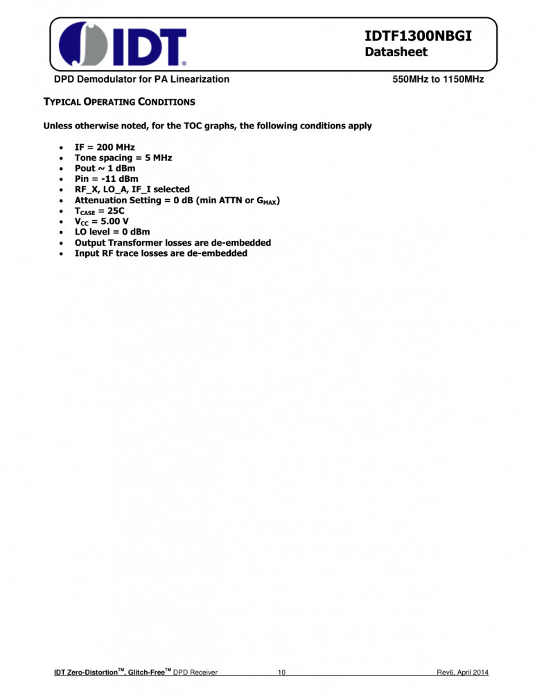 F1300NBGI technical document page 10