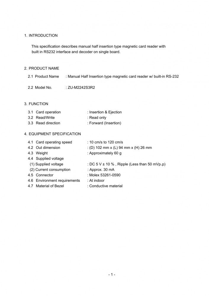 ZU-M2242S3R2 specification page 4