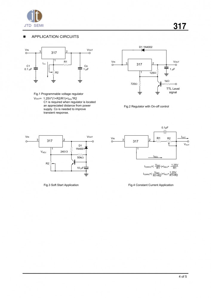 JTD 317 datasheet page 4