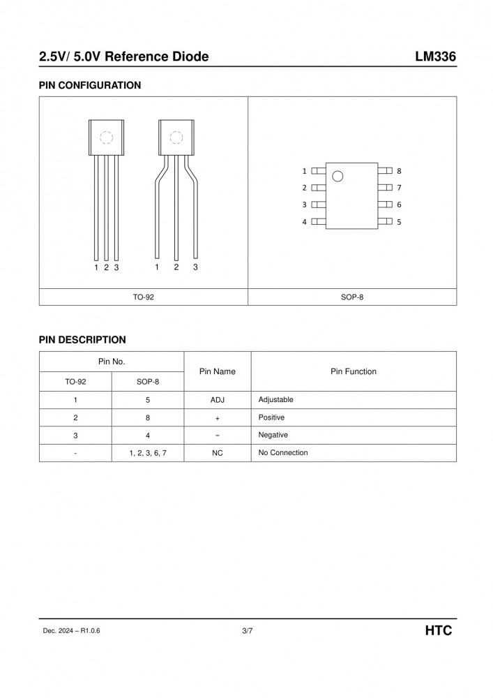 LM336 datasheet page 3
