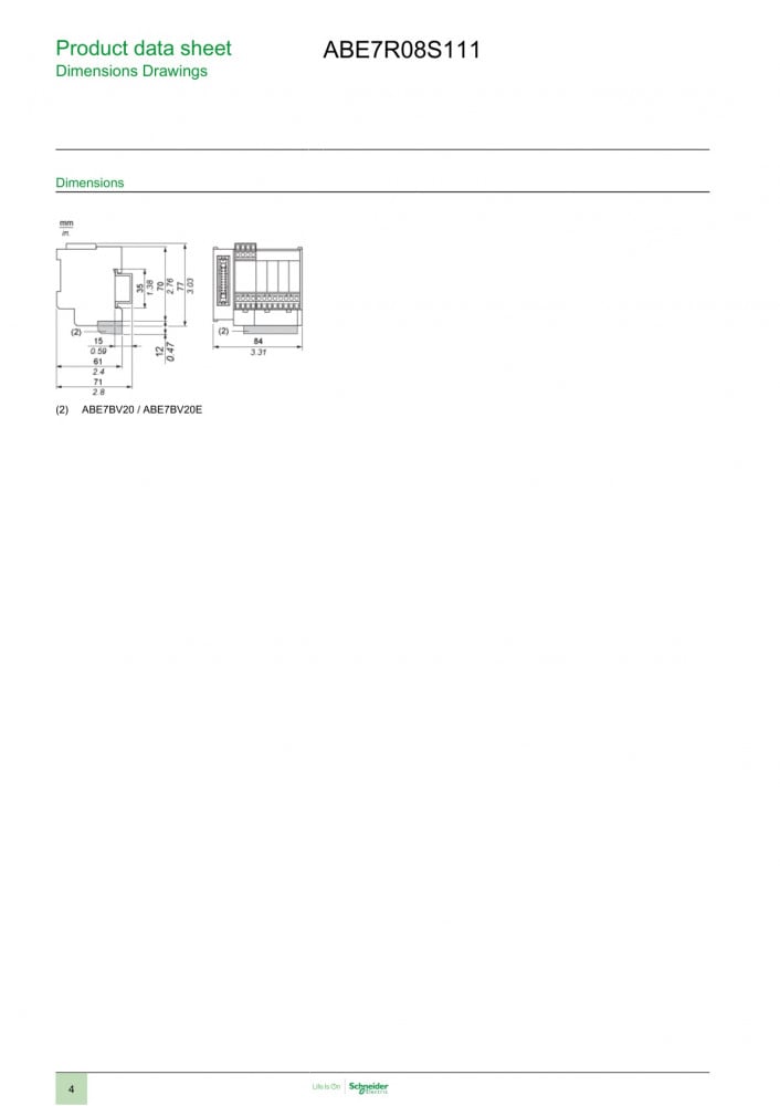 ABE7R08S111 technical document page 4