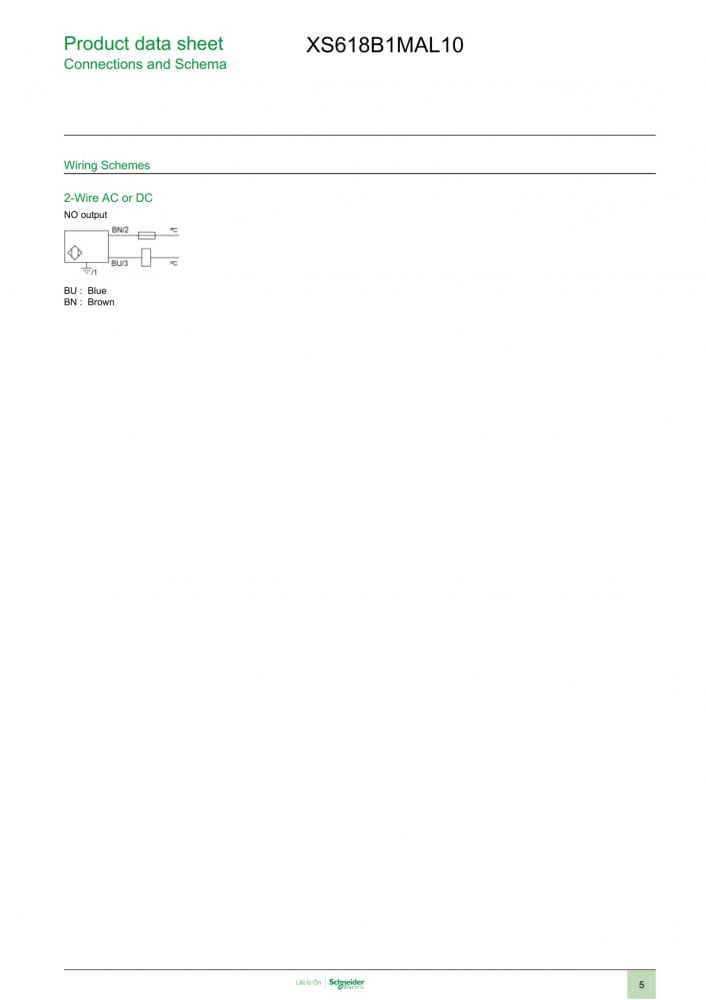 XS618B1MAL10 technical document page 5