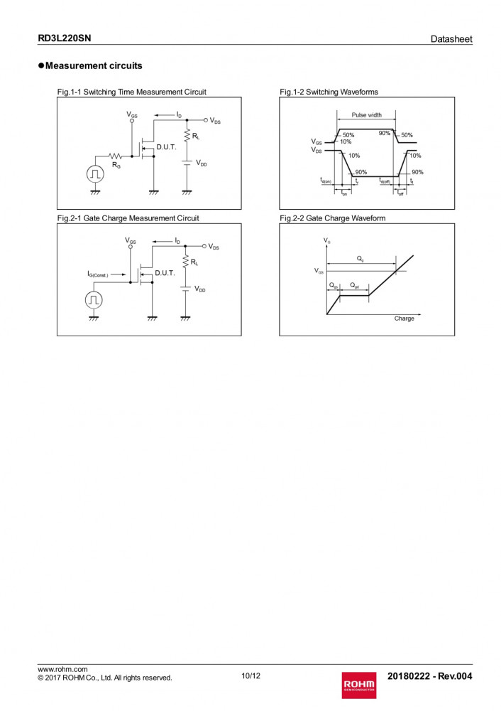 RD3L220SNTL1 datasheet page 10
