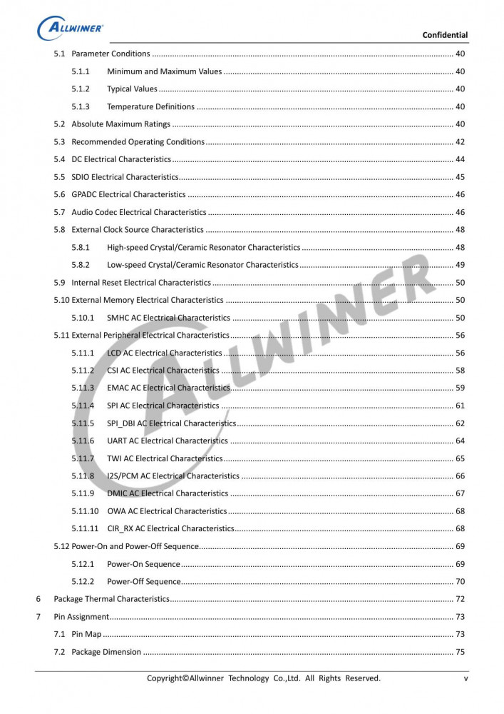 F133-B datasheet page 6