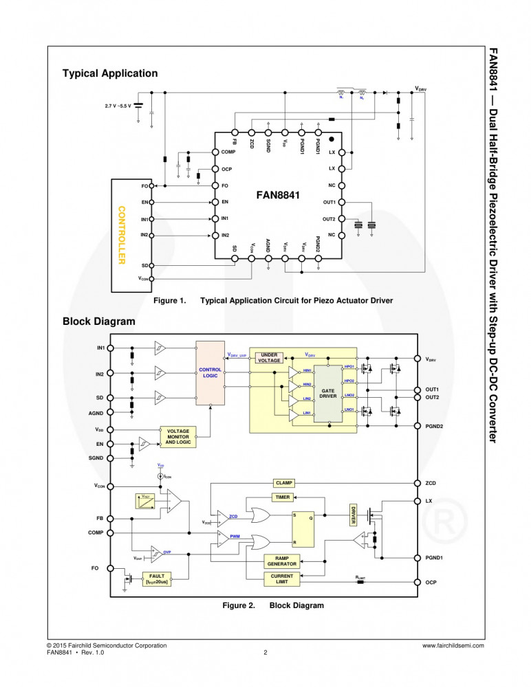FAN8841 datasheet page 3