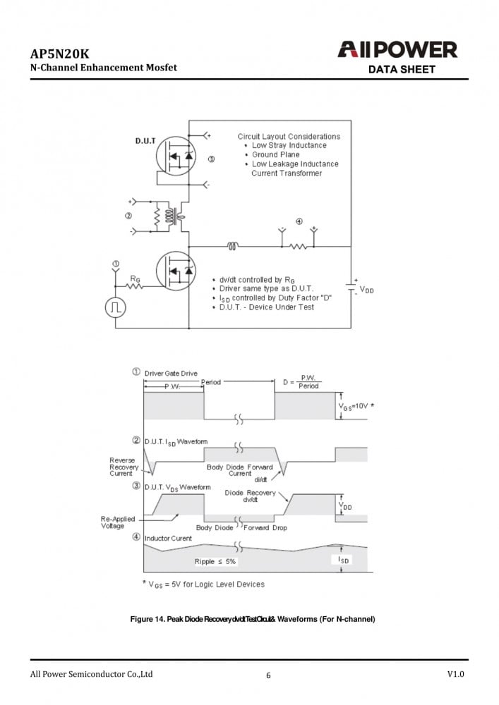 AP5N20K datasheet page 6