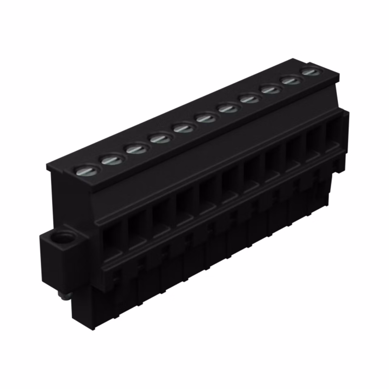 5.00mm Pitch Eurostyle Vertical Plug, with Retention Screws, Front Wire Entry, 11 Circuits for sale