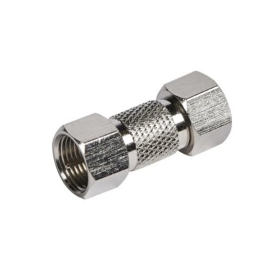 F connector male/male adaptor for sale