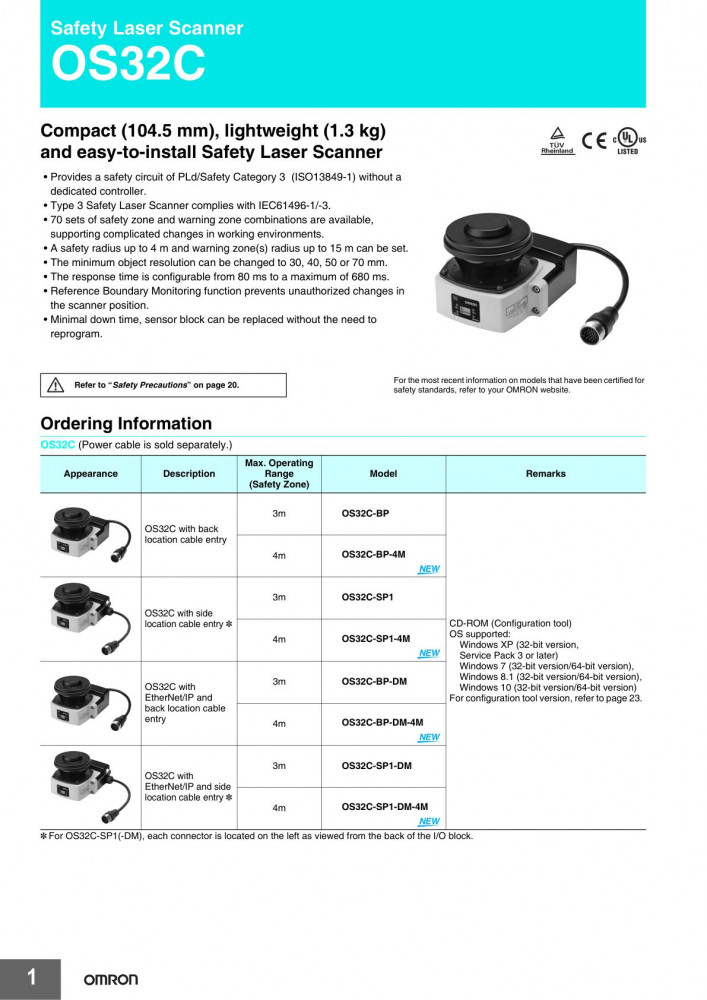 OS32C documentation page 1