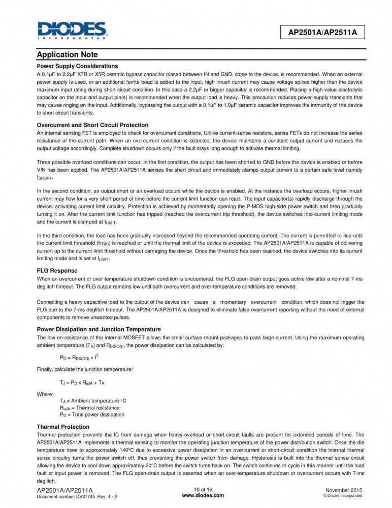 AP2511AS-13 datasheet page 10