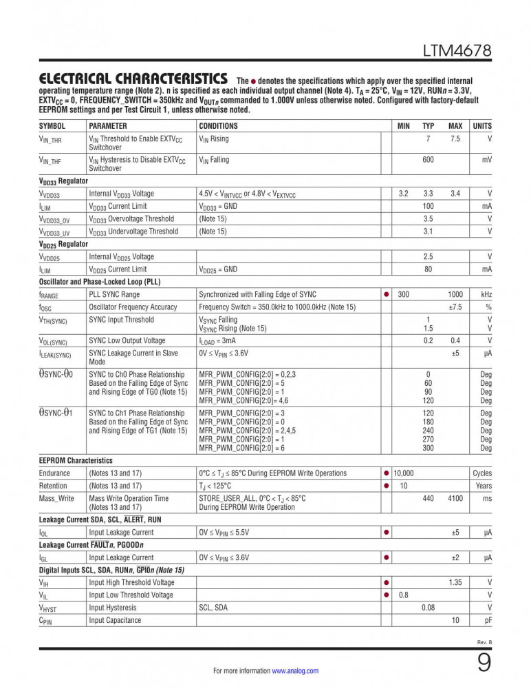 Technical document page 9