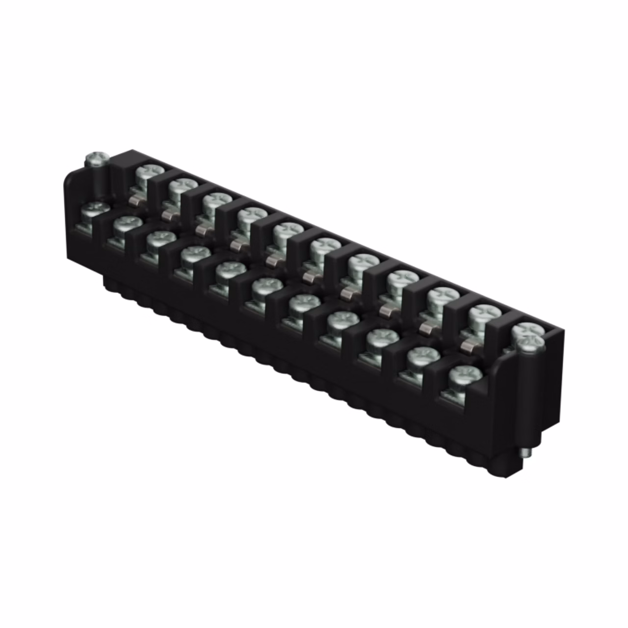 5.08mm Pitch Beau EuroMate Pluggable Terminal Block, Dual Level, 90° Wire Entry, with Retention Screws, 22 Circuits for sale