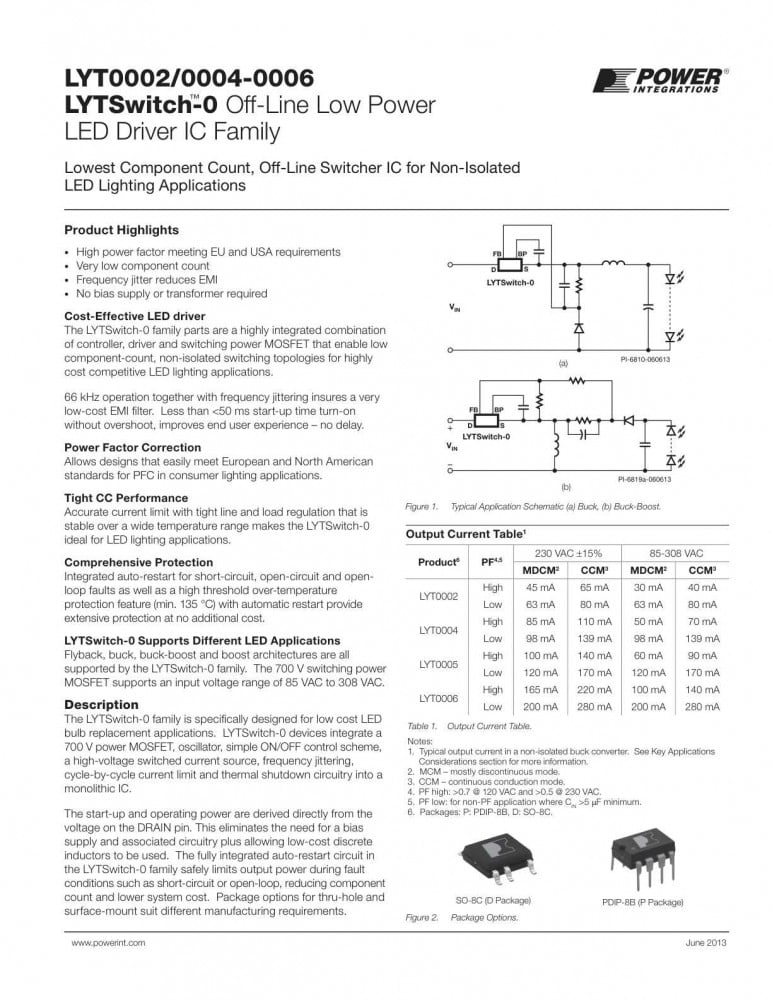 LYT0006D-TL datasheet page 1