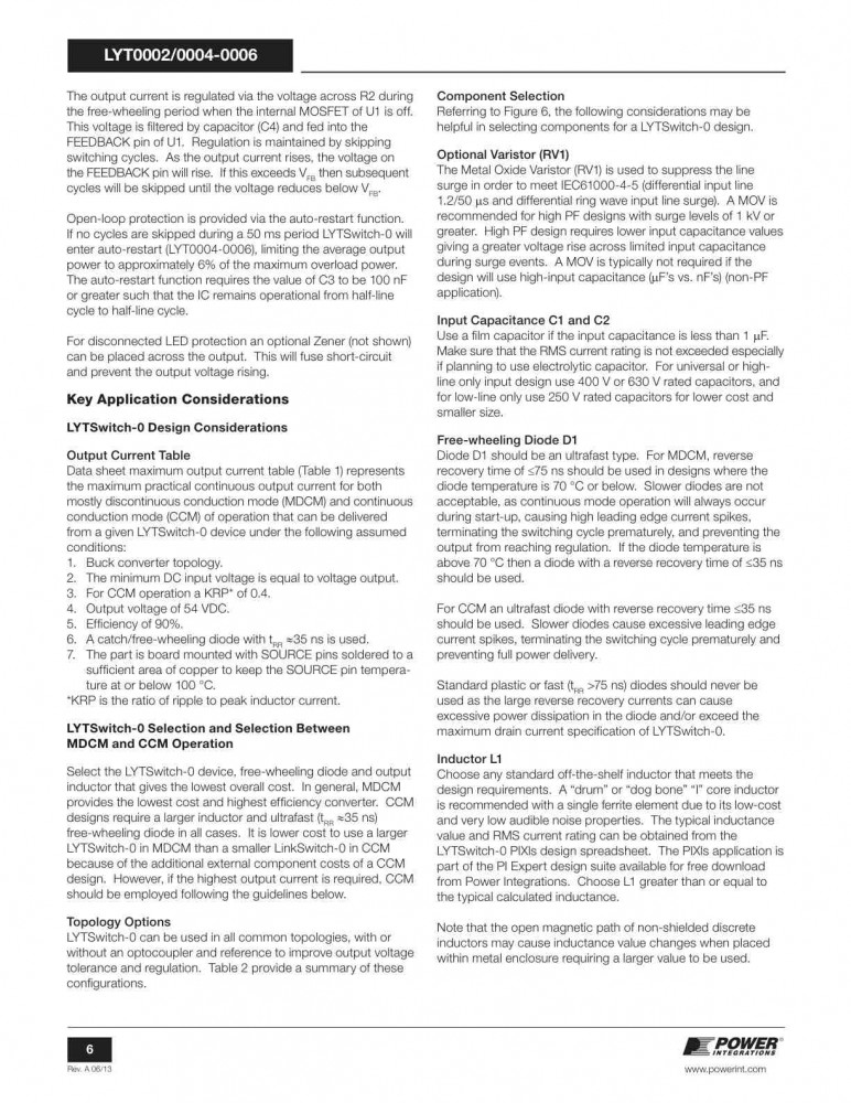 LYT0006D-TL datasheet page 6