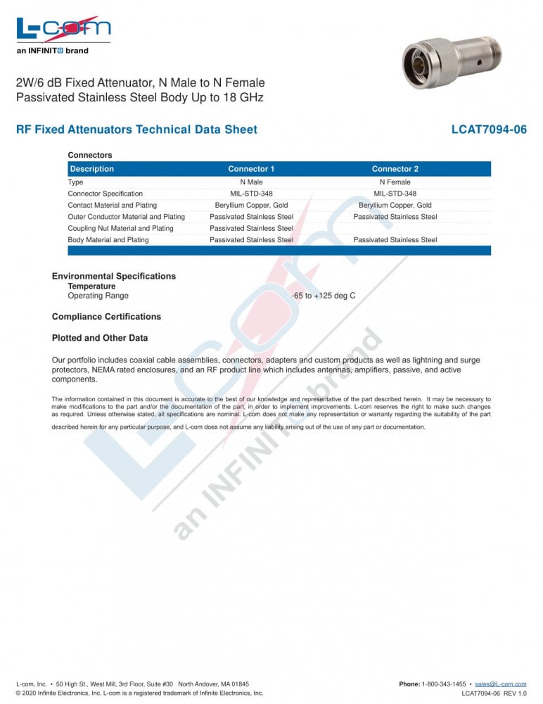 LCAT7094-06 datasheet page 2