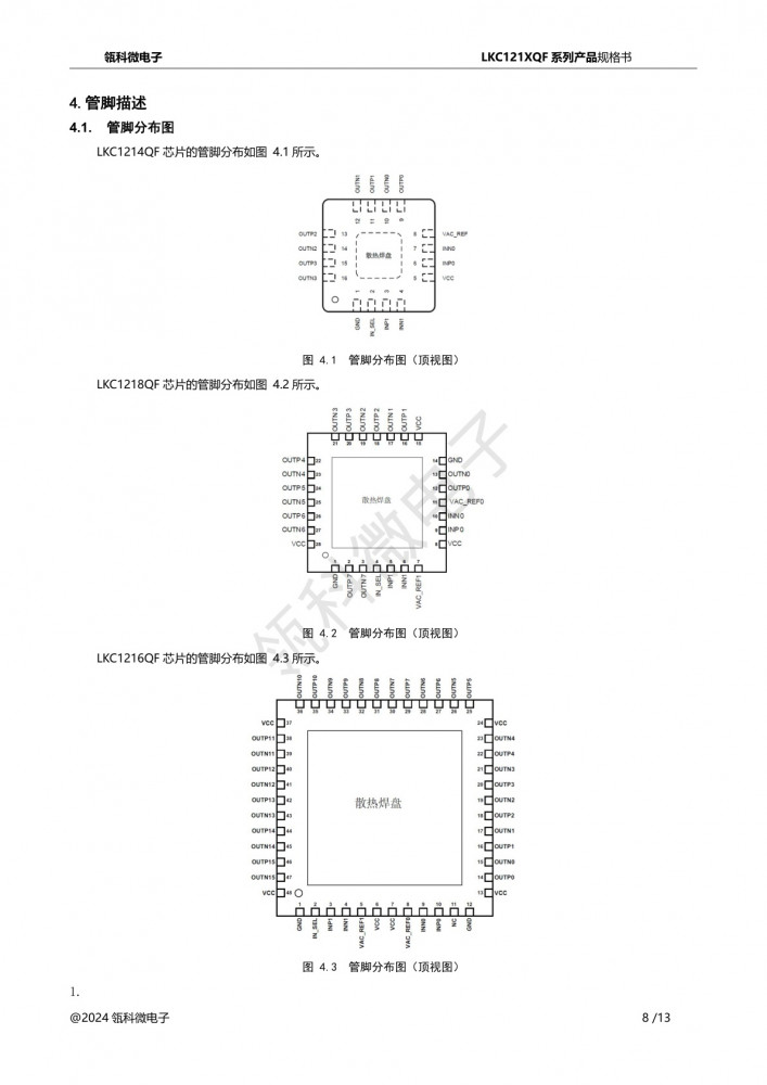 LKC1218QF datasheet page 8