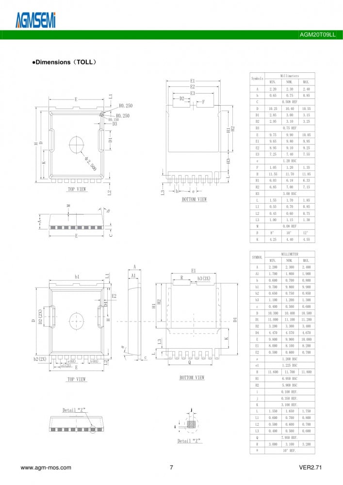AGM20T09LL datasheet page 7