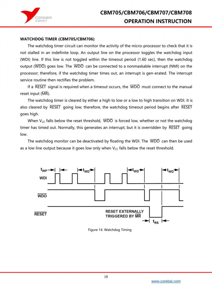 CBM705AS8 datasheet page 10