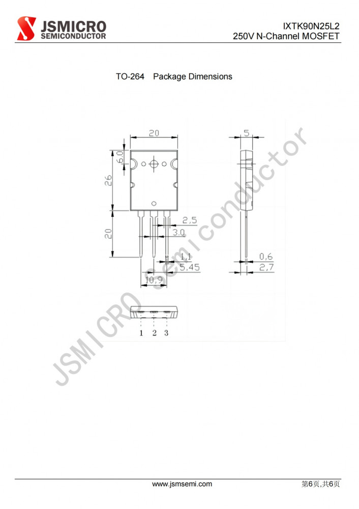 IXTK90N25L2-JSM datasheet page 6