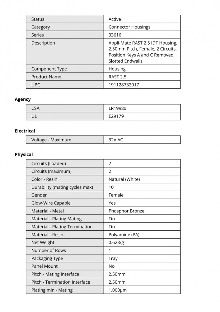 936169008 product document image, page 2