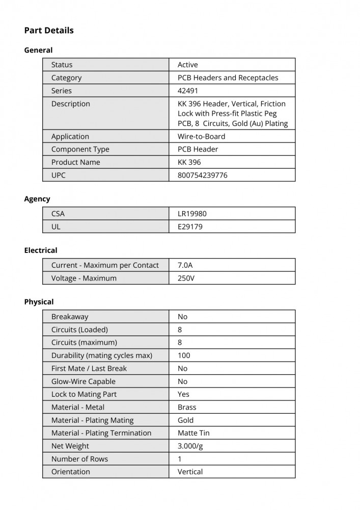 MOLEX 26654080 product document page 2