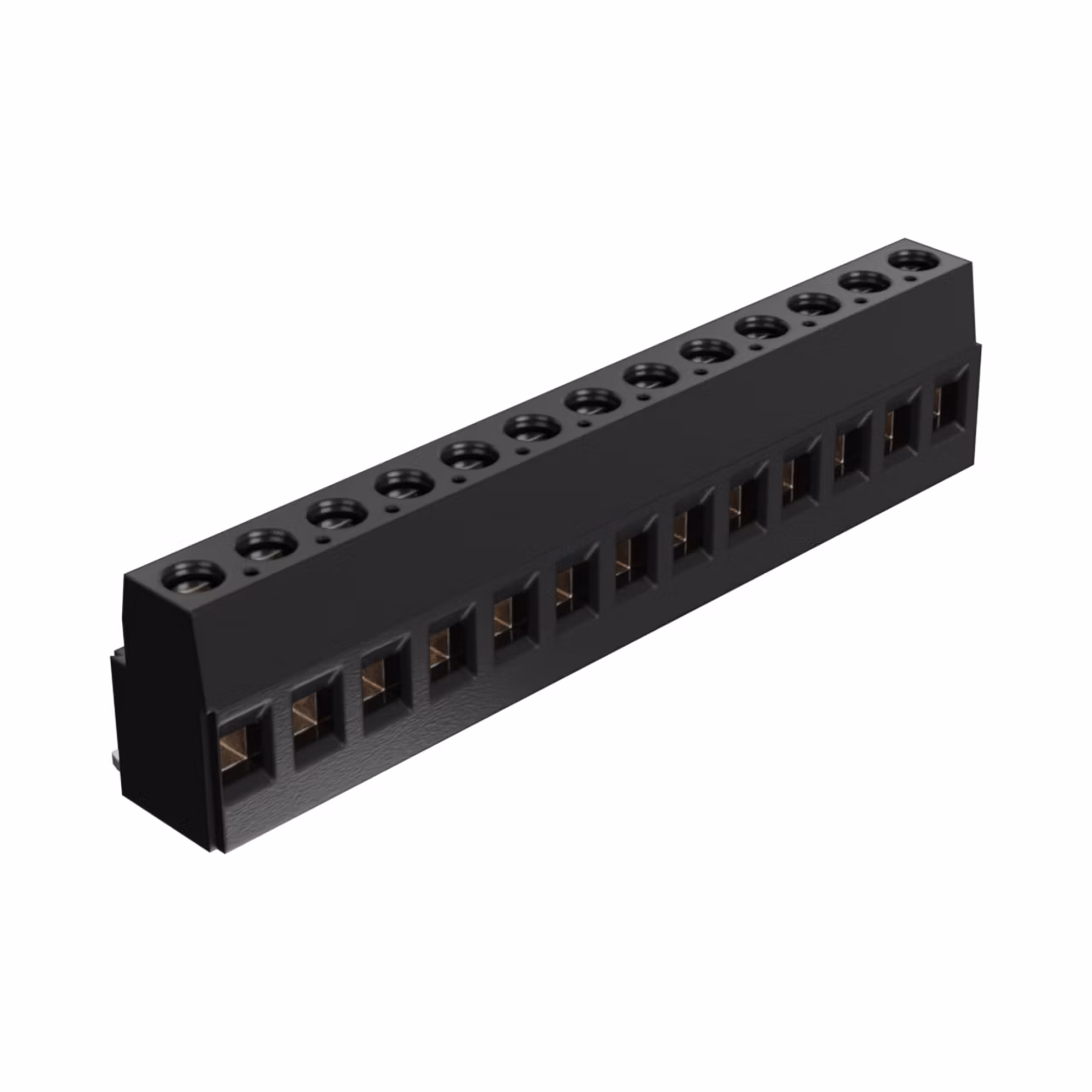 5.08mm Pitch Horizontal Fixed Mount PCB Terminal Block, 13 Circuits for sale