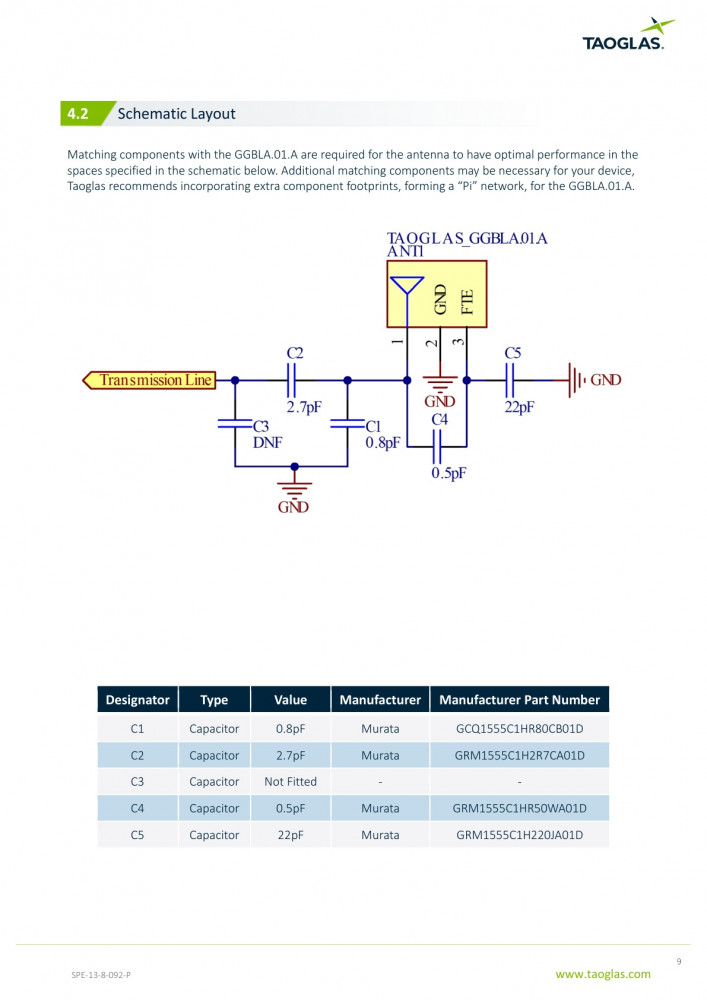 GGBLA.01.A technical document page 9