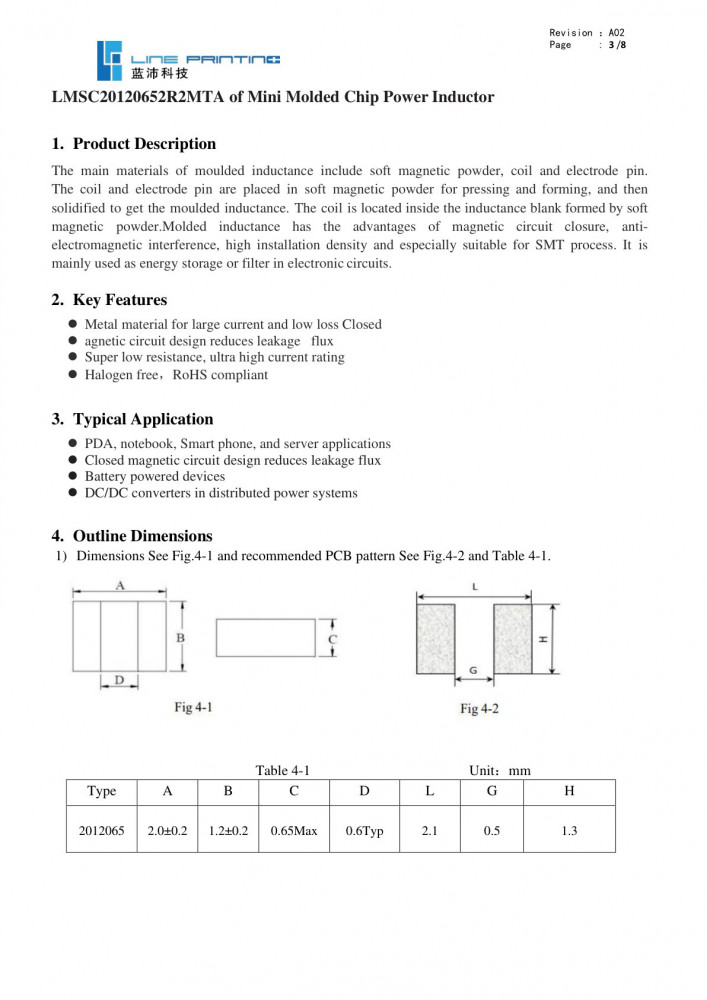 LMSC20120652R2MTA datasheet page 3