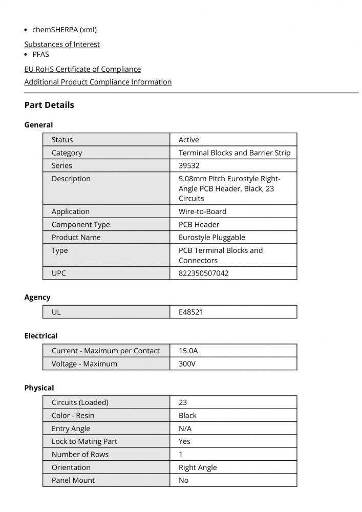 Molex 395321023 product document page 2
