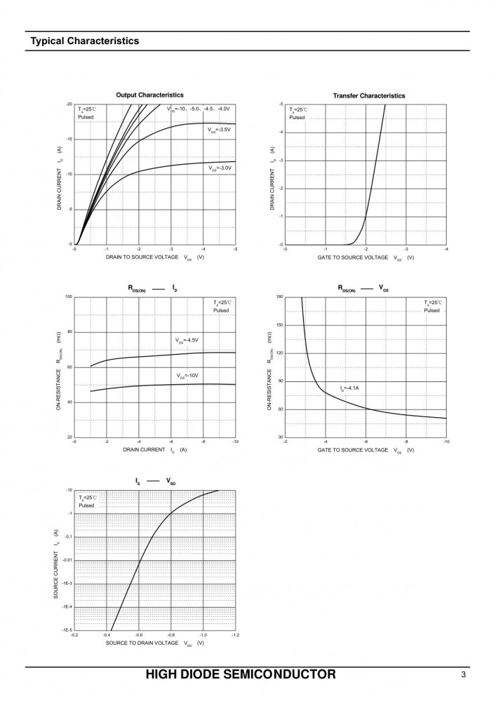 High Diode 3407 datasheet page 3