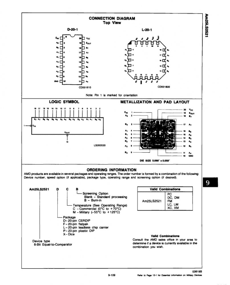 AM25LS2521 datasheet page 2