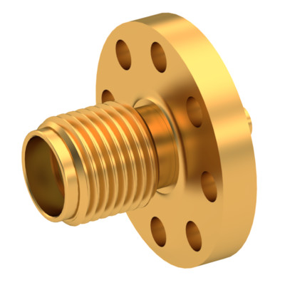 SMA / STRAIGHT JACK RECEPTACLE FEMALE GOLD NON-CAPTIVE CONTACT