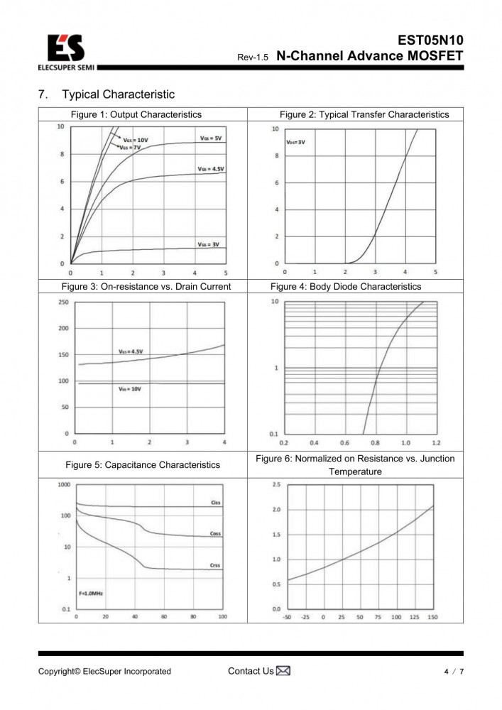 EST05N10 datasheet page 4