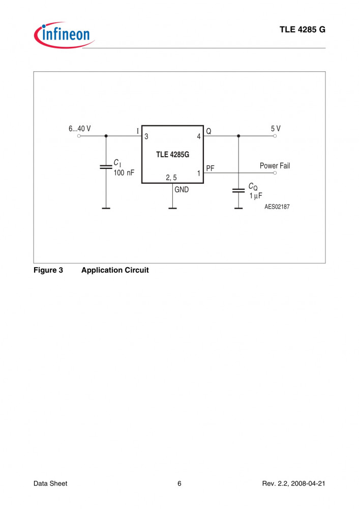TLE4285G datasheet page 6