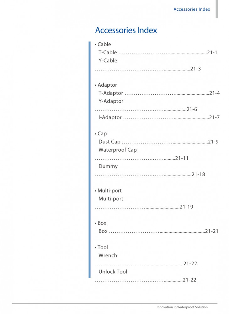 Amphenol accessory document page 1