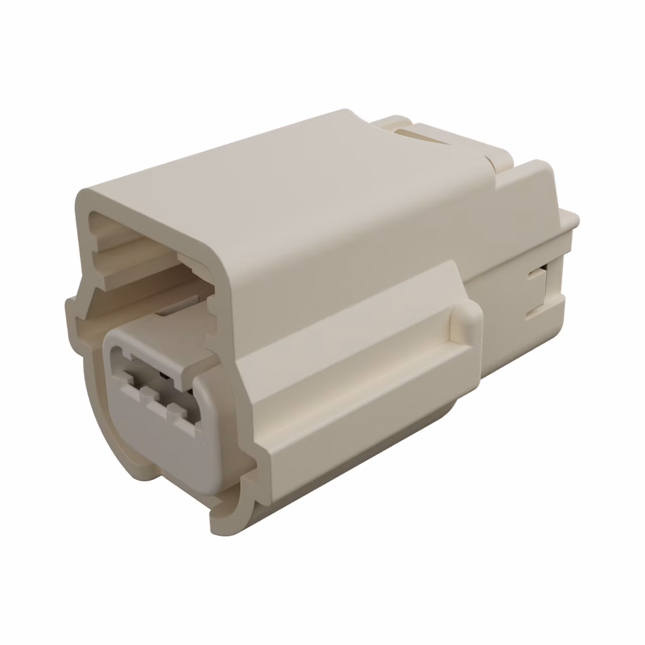 2.54mm MX64 Sealed Single Row Crimp Housing, MX64 Terminal, Natural, 3 Circuits, Key C, without CPA Lock for sale