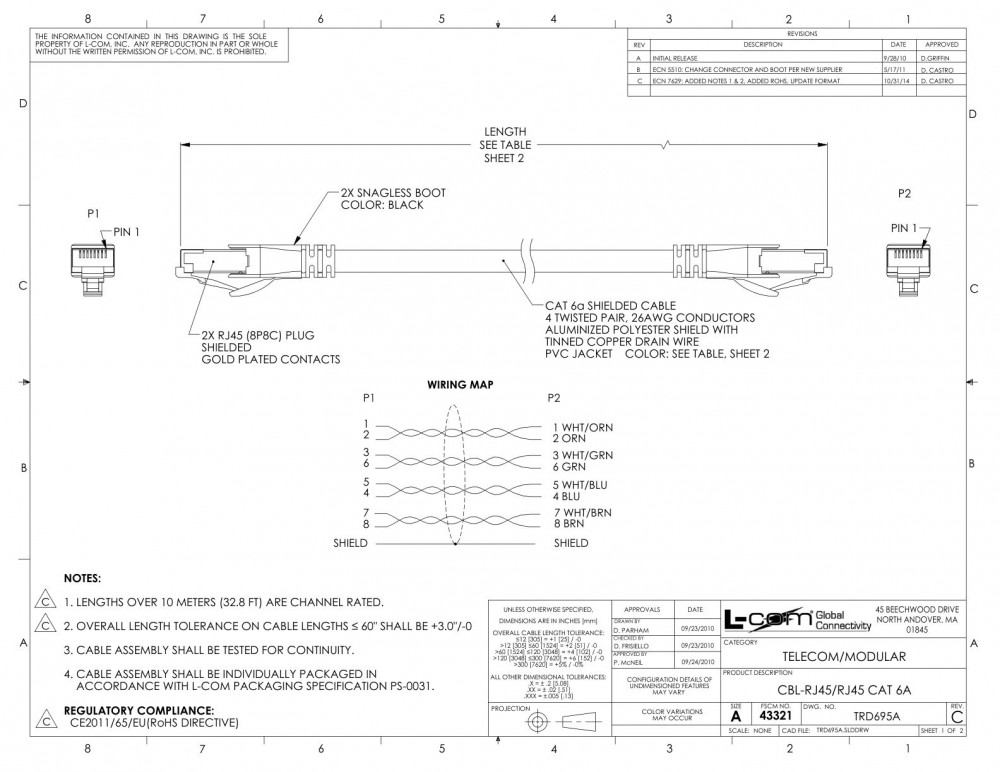 TRD695 documentation page 1