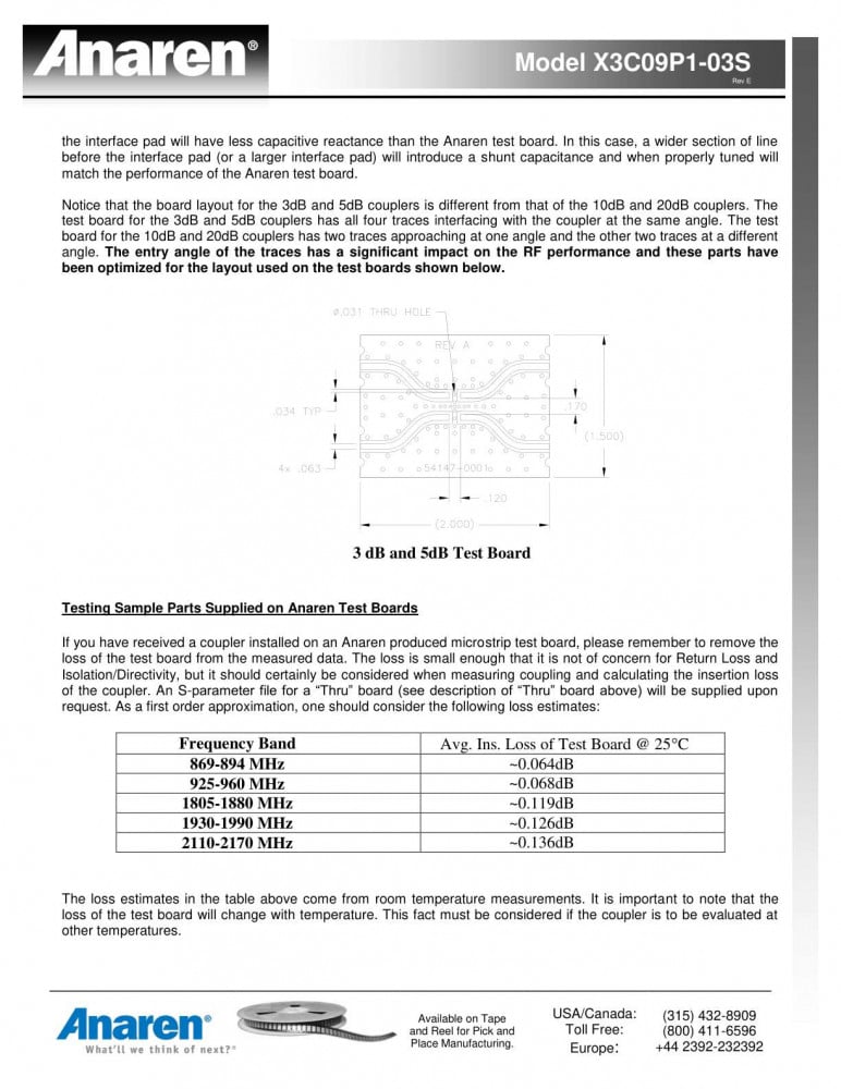 X3C09P1-03S datasheet page 9