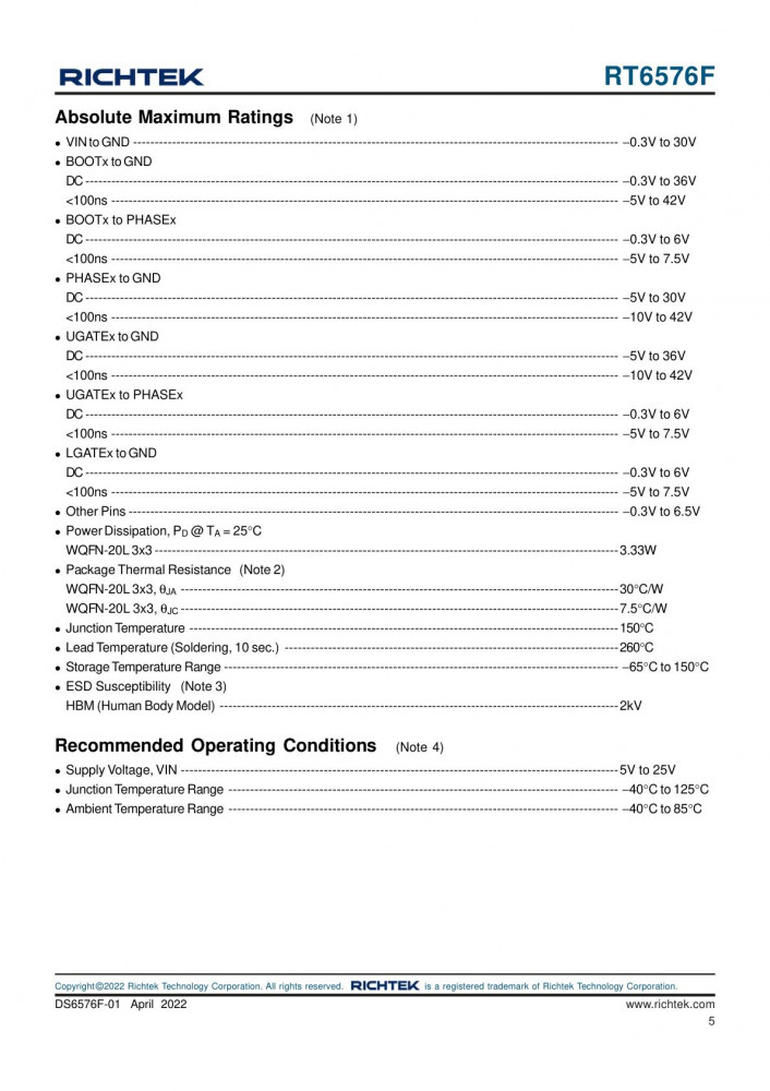 RT6576F document page 5