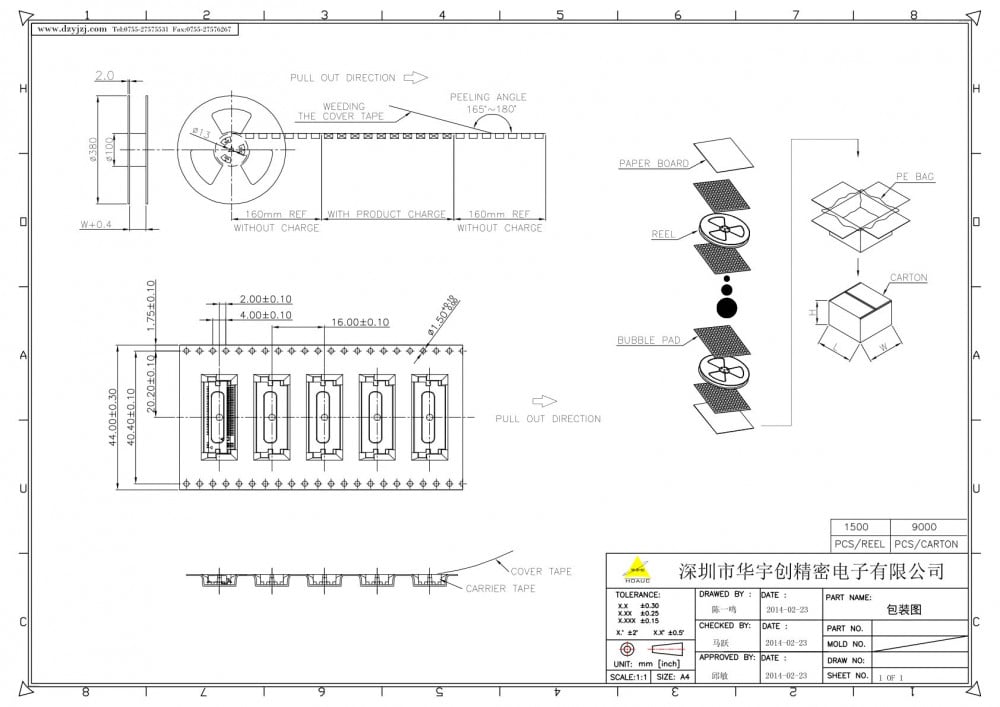 HOAUC HYCW37A-05NGFF-230B drawing page 4