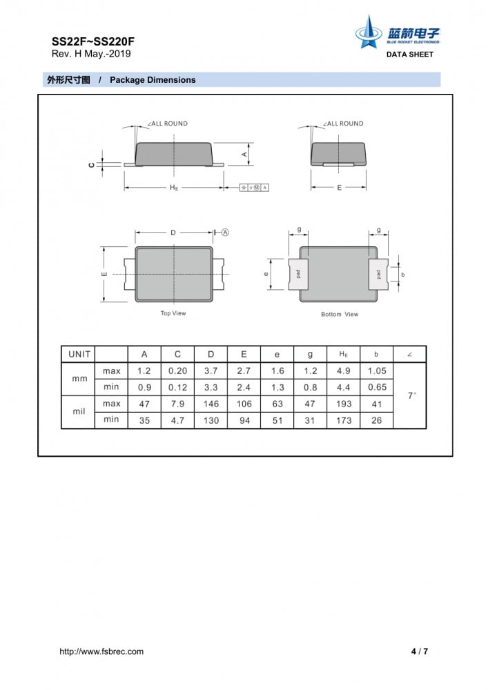 SS220F datasheet page 4