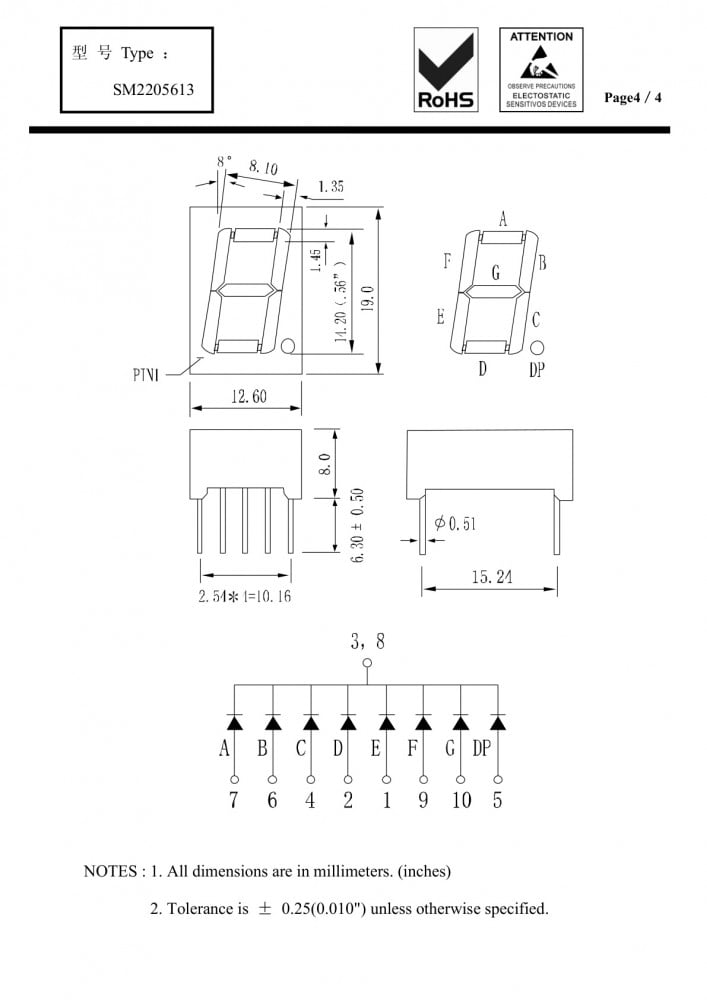 SM2205613/8 specification page 5
