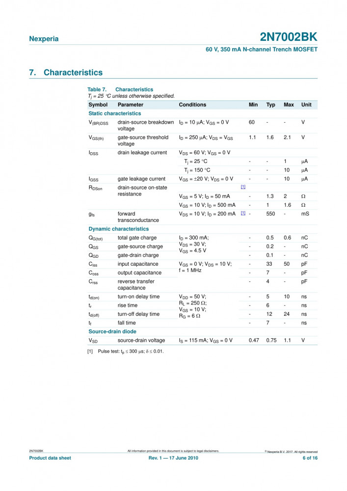 2N7002BK,215 datasheet page 6